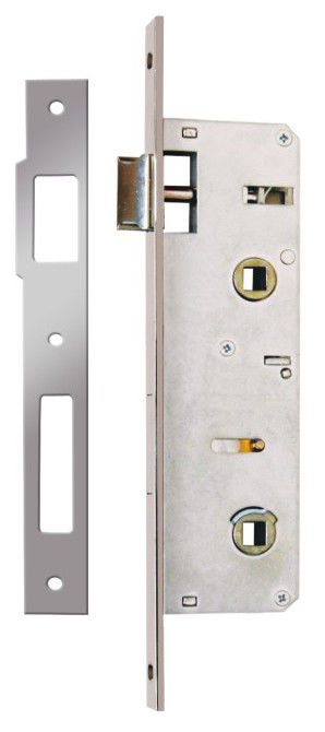 Mortise Door Lock SN Finish Smooth Operation Deadbolt Perfect for Heavy ...