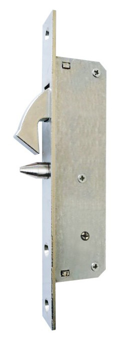 Mortise Door Lock Single Cylinder Recessed Installation Deadbolt Steel ...