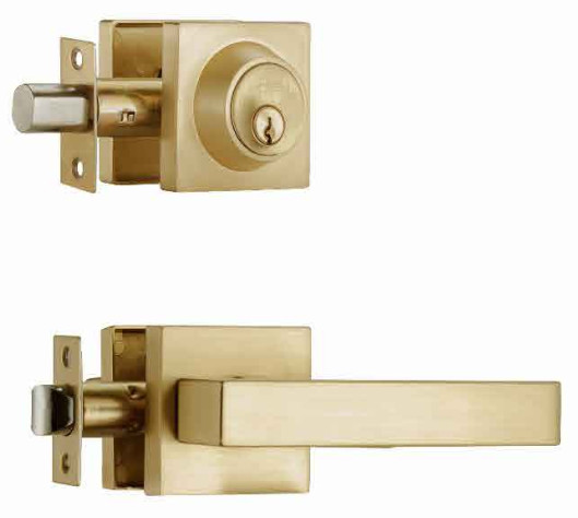Square Combination Lock Full Lip D Shape Combination Front Door Locks